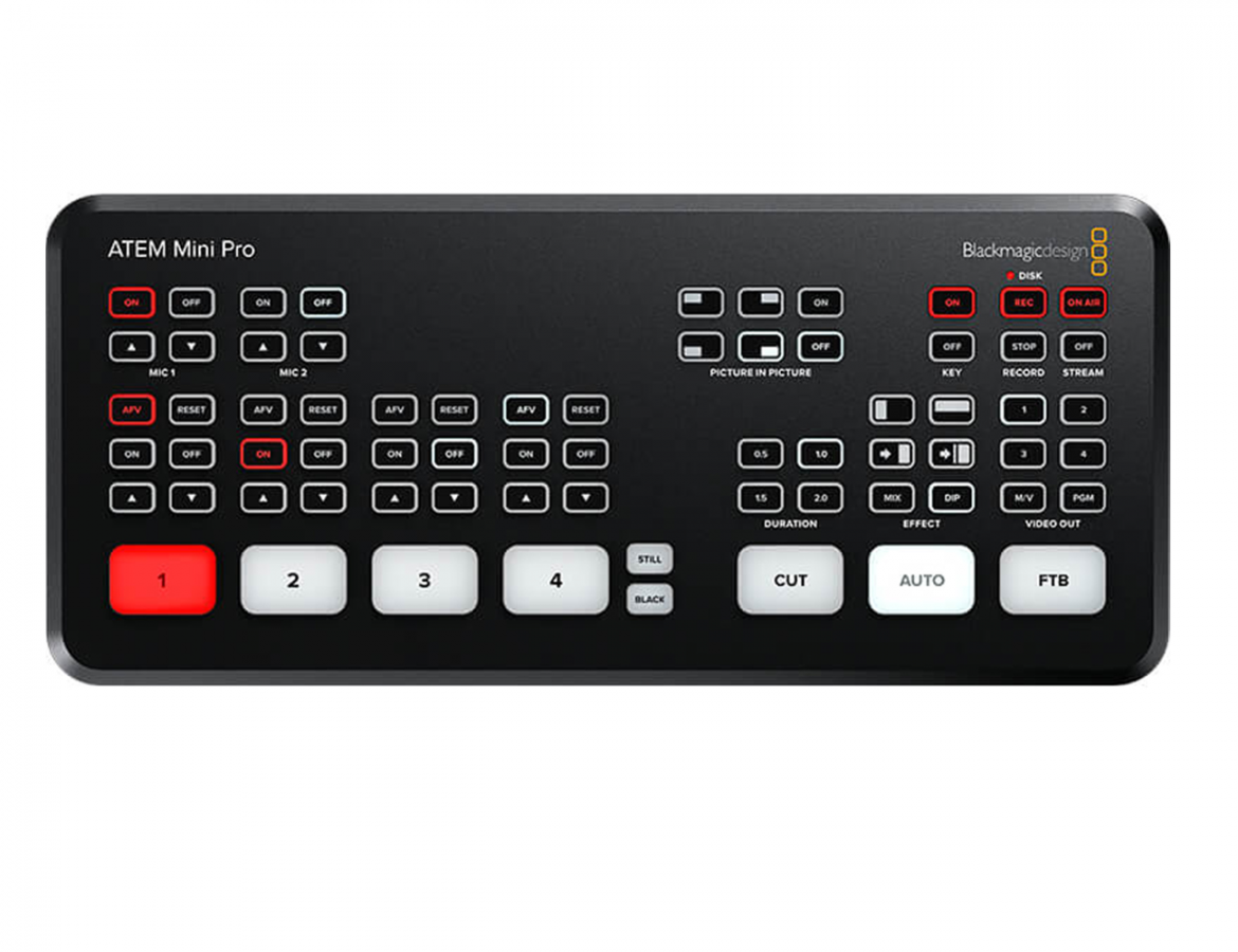 Atem Mini Pro Blackmagic Design - FotoStore - Camaras Profesionales ...